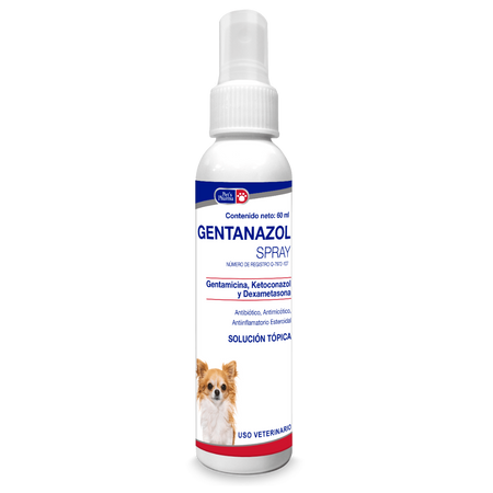 Gentanazol Spray Solución Tópica 60ml - Pet's Pharma – Mister Mascotas