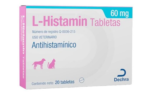L Histamin 20 Tabletas Brovel - Antihistamínicos para Perros – Mister ...