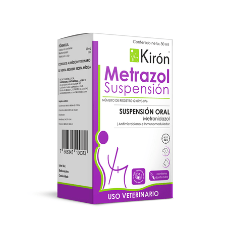 Metrazol Suspensión 30ml Kiron – Mister Mascotas