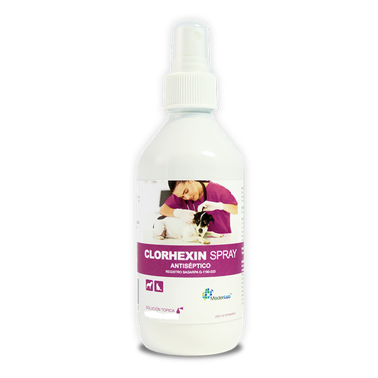 Clorhexin Spray Antiséptico - MederiLab – Mister Mascotas
